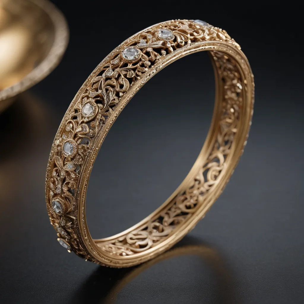 Exploring Gold Diamond Bangle Bracelets: Elegance & Heritage