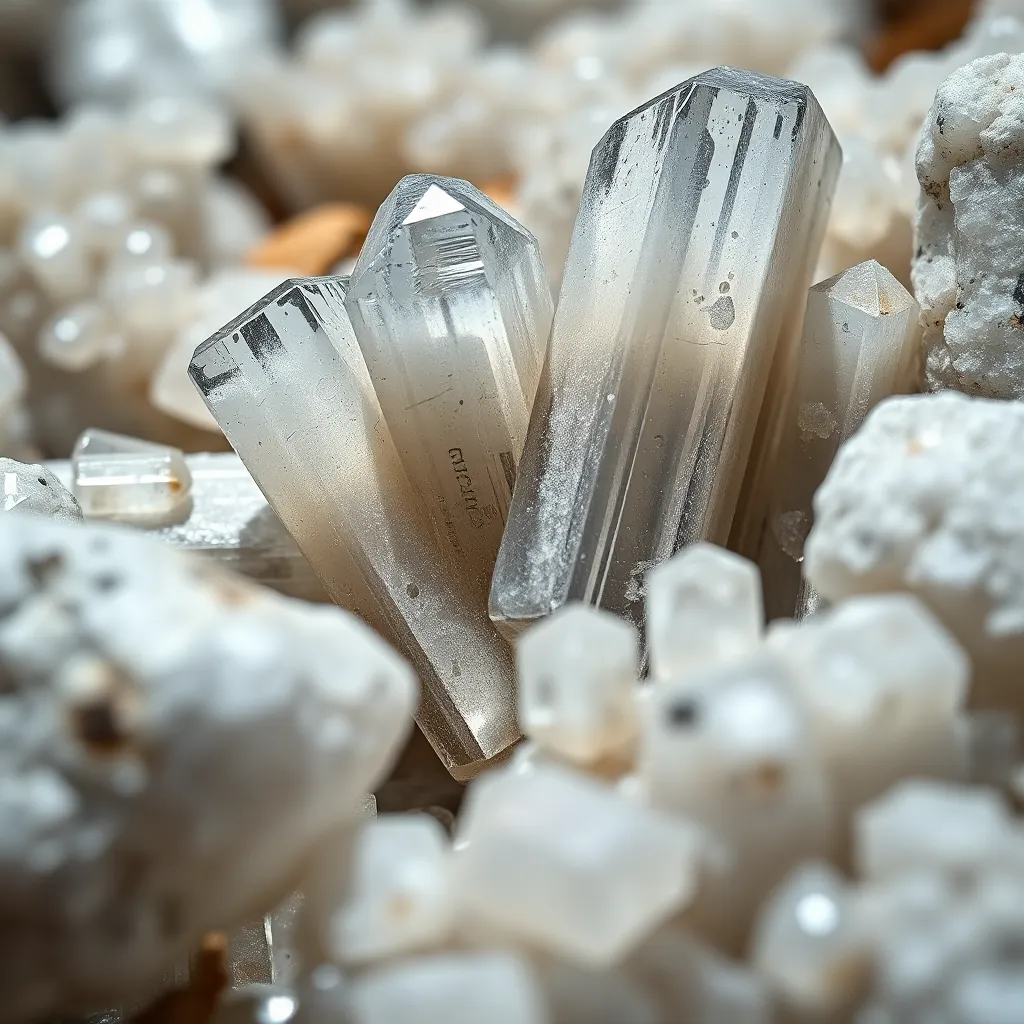 Exploring Grey Stone Crystal: Nature's Reflection
