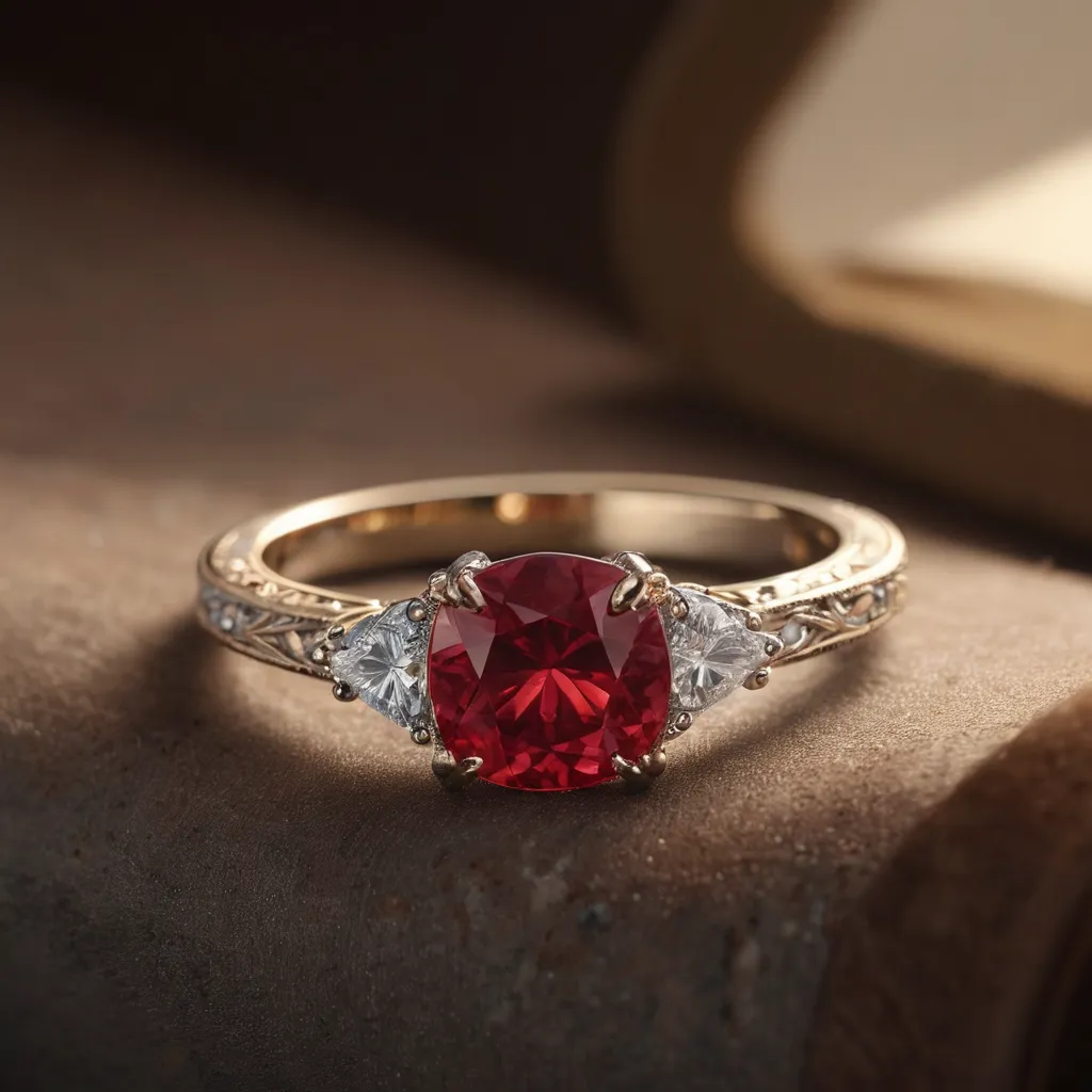 Discover the Beauty of a Two Carat Ruby Solitaire Ring