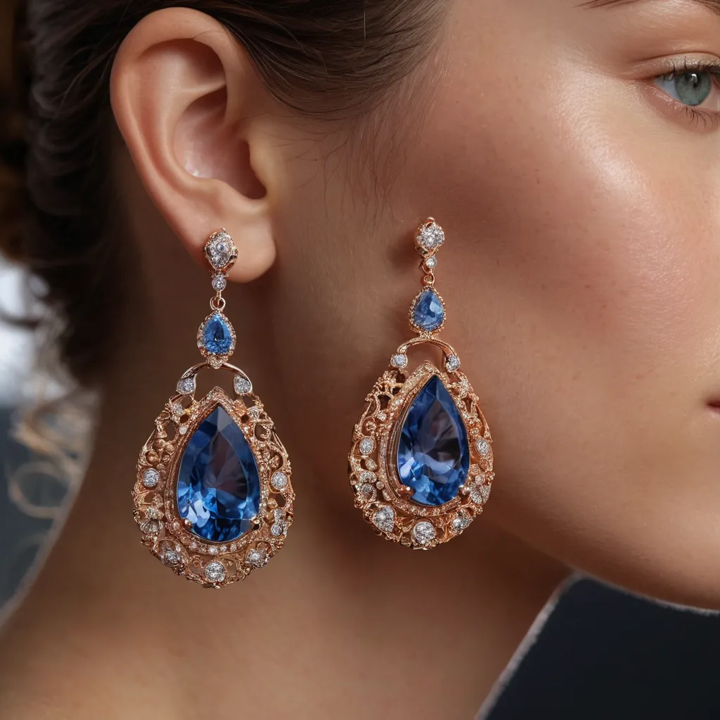 Exploring the Allure of Blue Nile Rose Gold Earrings