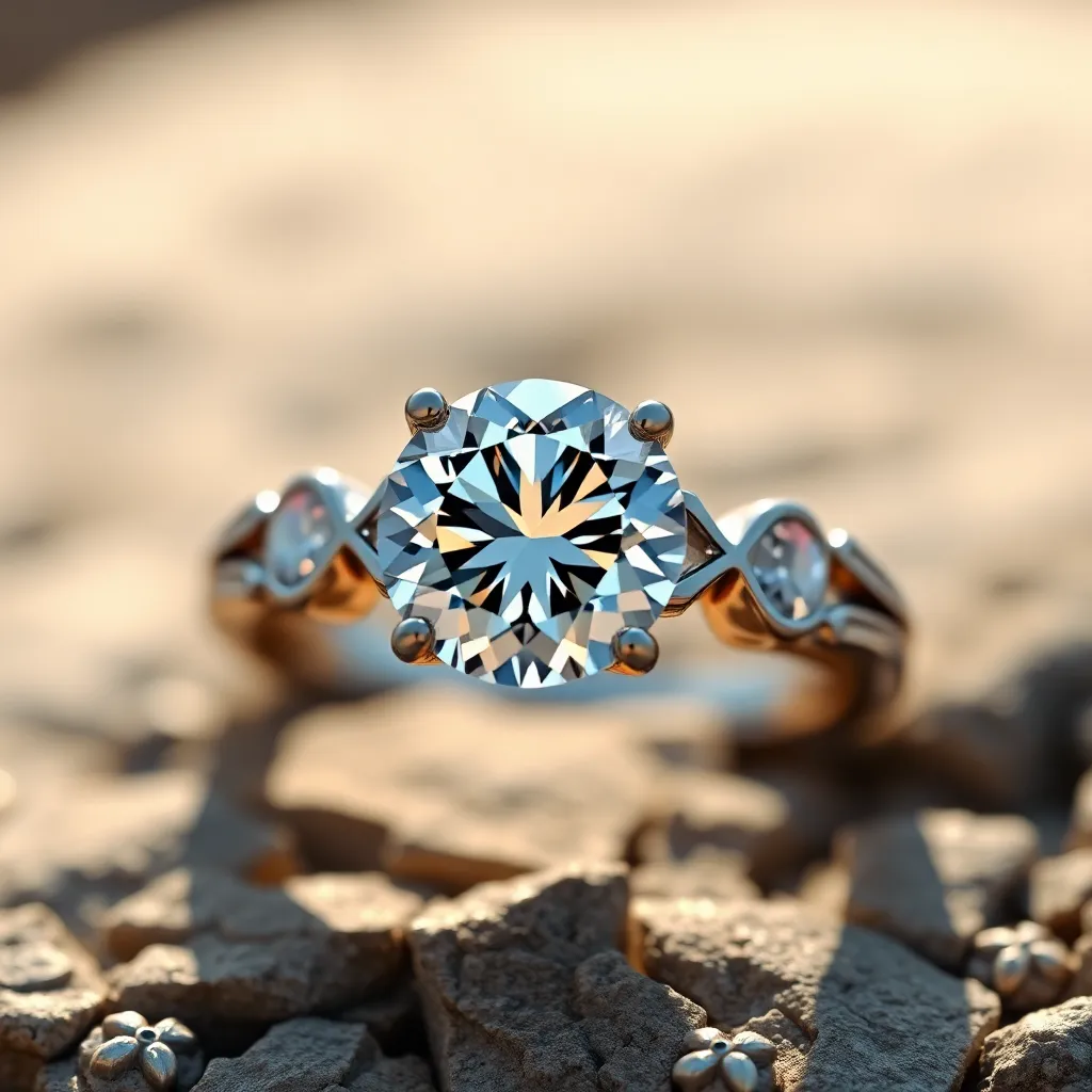 The Charm of 4 Carat Cubic Zirconia Solitaire Rings