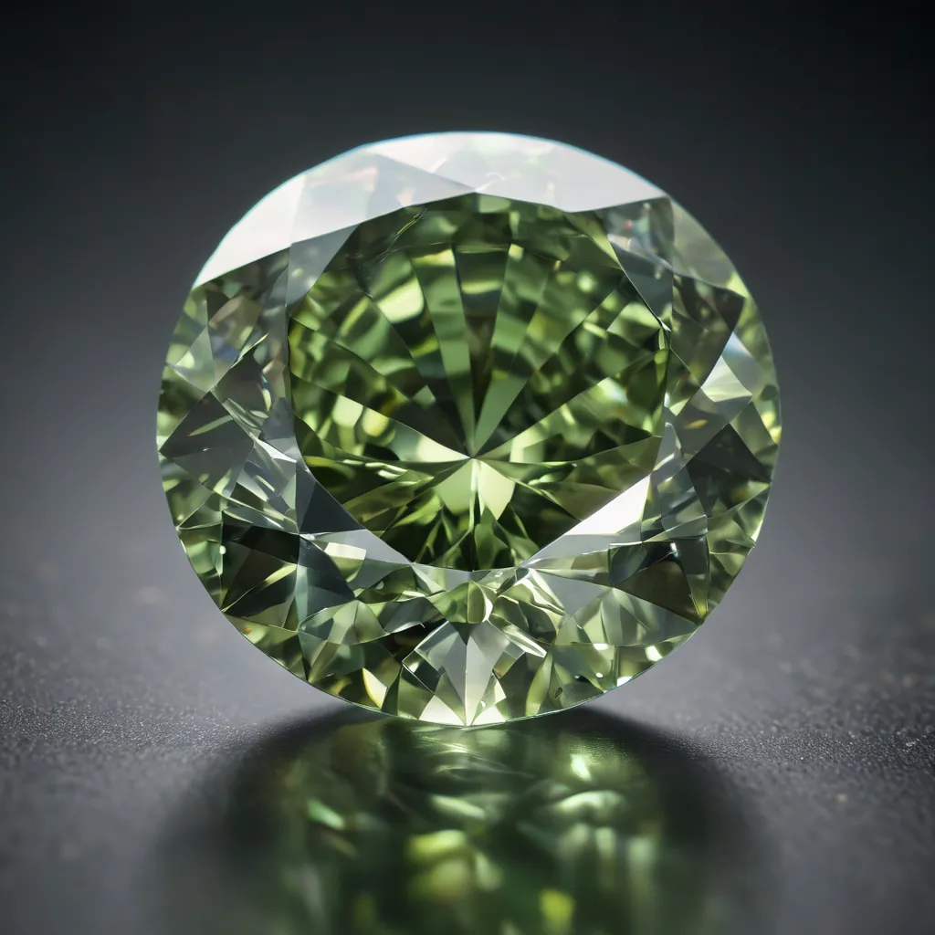 Characteristics and Value of Light Green Diamonds