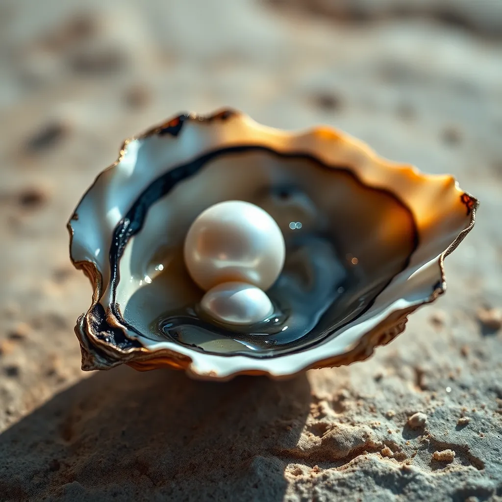 The Complex Process of Pearl Formation in Oysters
