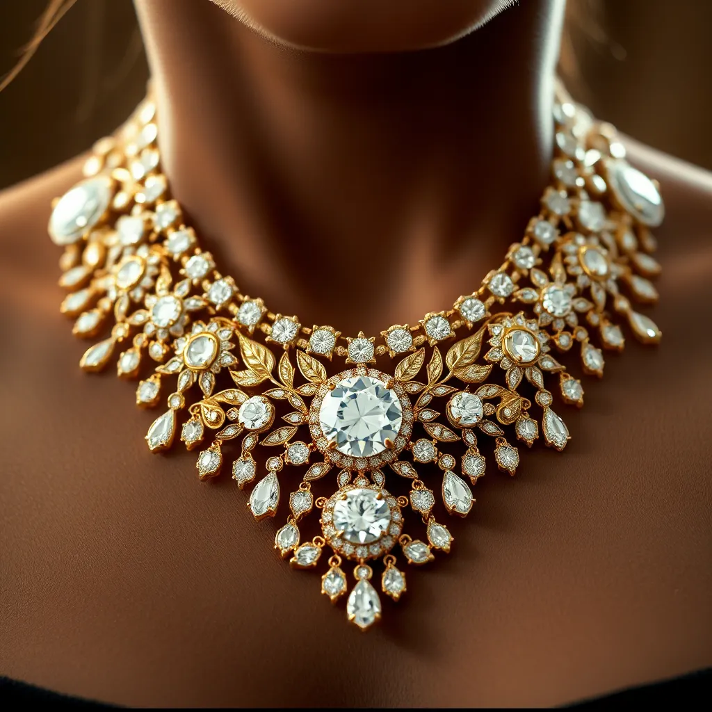 The Fascination of Real Gold Diamond Necklaces