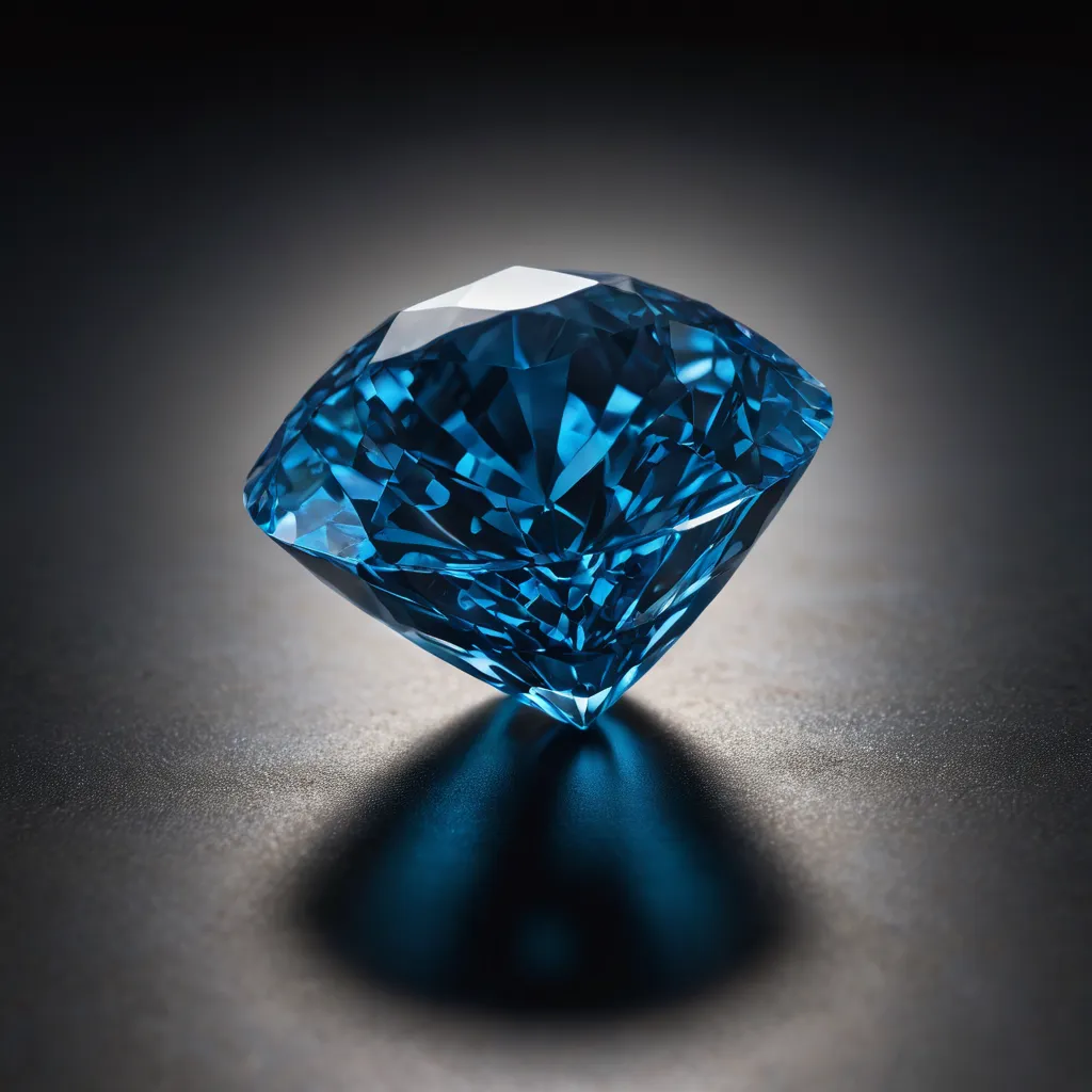 Exploring the Rarity of Blue Diamonds: Origins and Value