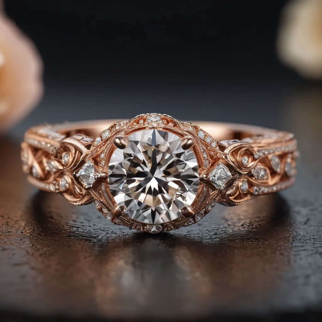 Unique Rose Gold Engagement Rings: A Comprehensive Guide