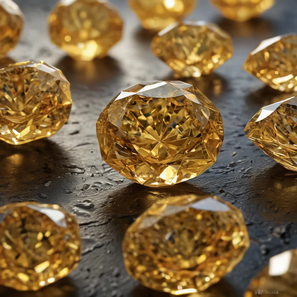 Exploring Yellow Rough Diamonds: Beauty and Intricacies